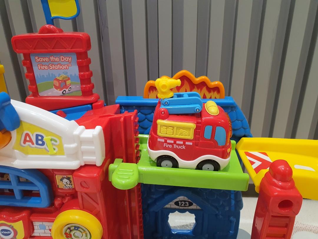 Vtech Go Go Smart Wheel Fire Station, Babies & Kids, Infant Playtime on ...