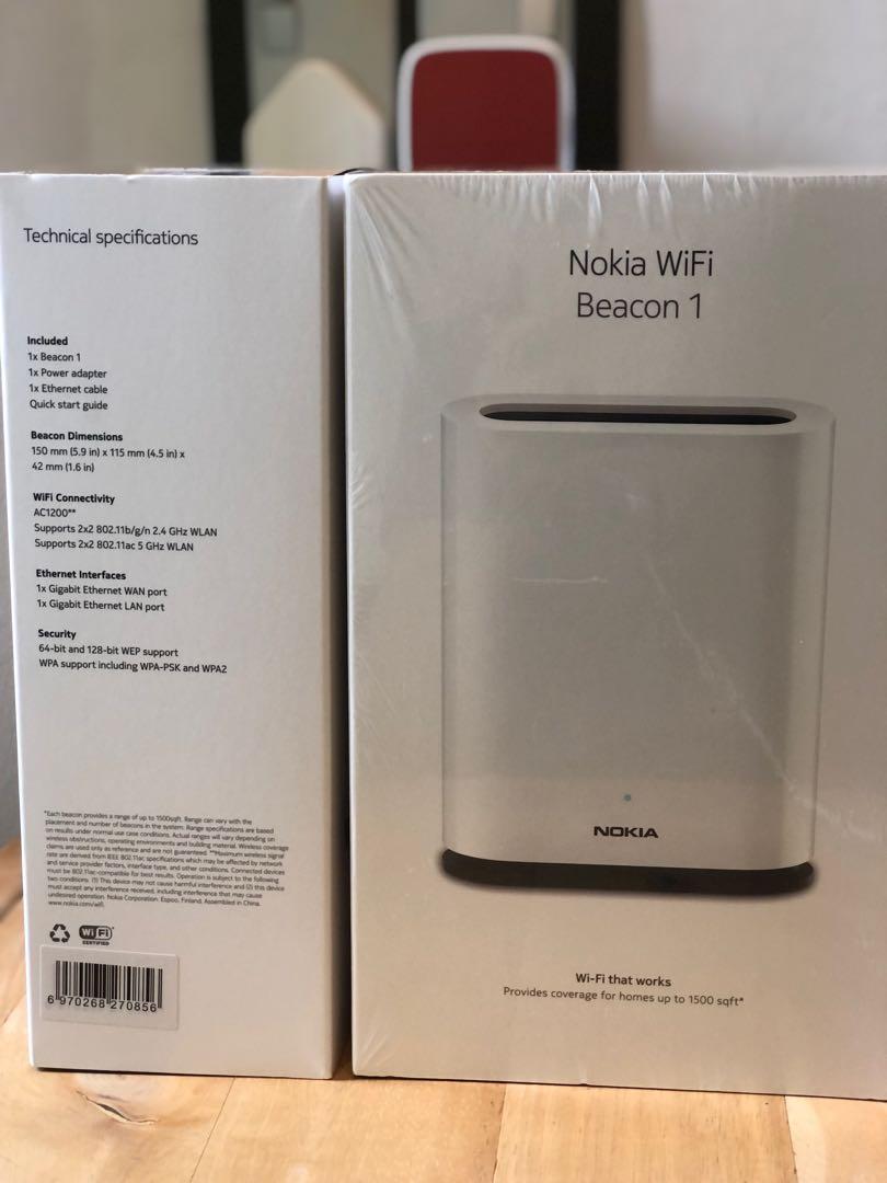 WiFi Booster - Nokia Beacon 1, TV & Home Appliances, Other Home ...
