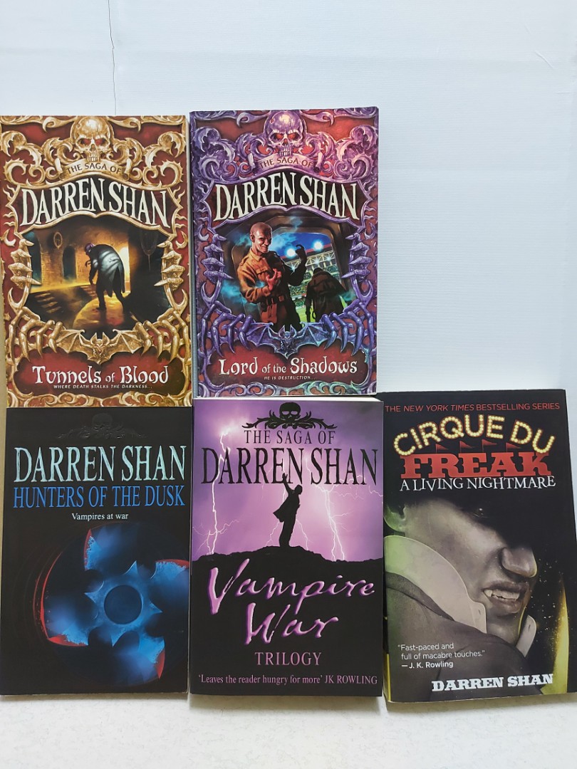 The Saga of DARREN SHAN book series, Hobbies & Toys, Books & Magazines ...