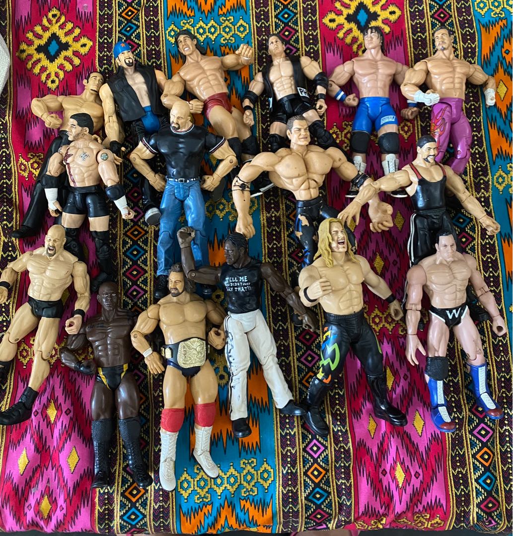 WWE SMACKDOWN, WWF Action Figures, Hobbies & Toys, Toys & Games on ...