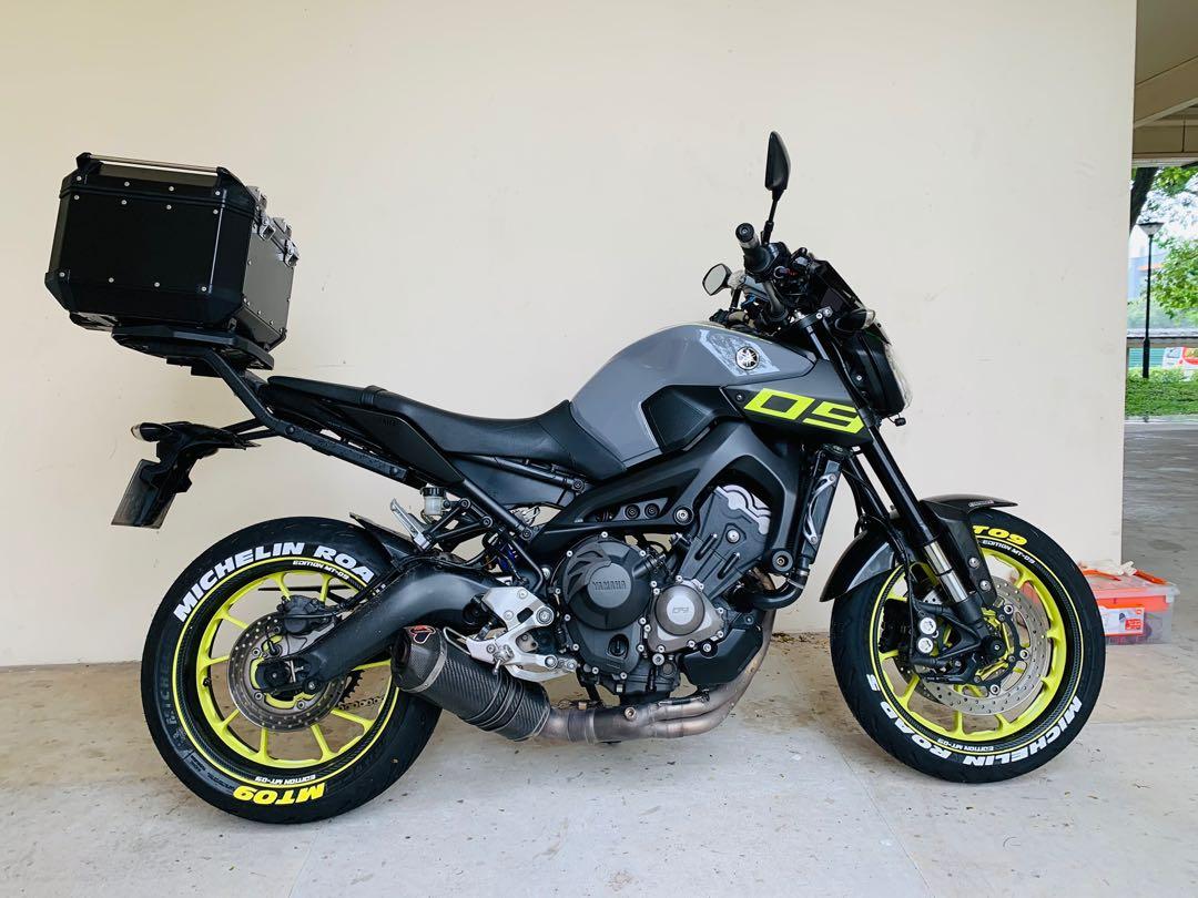 Yamaha mt 09 mt09 Tyre bomb / tyre lettering / tyre tag / tire ...