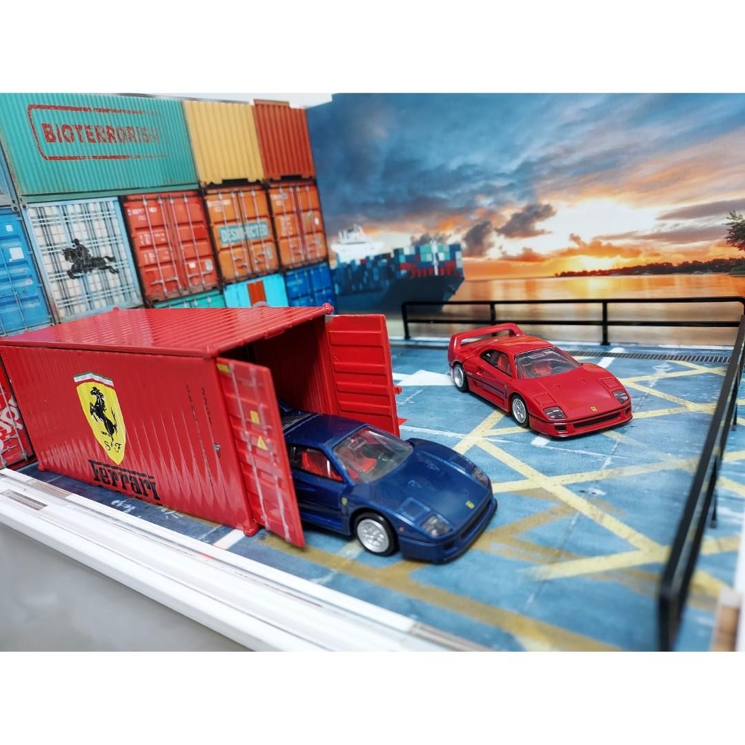 [🔥PO] 1/64 container harbour dock diorama, Hobbies & Toys, Toys & Games ...