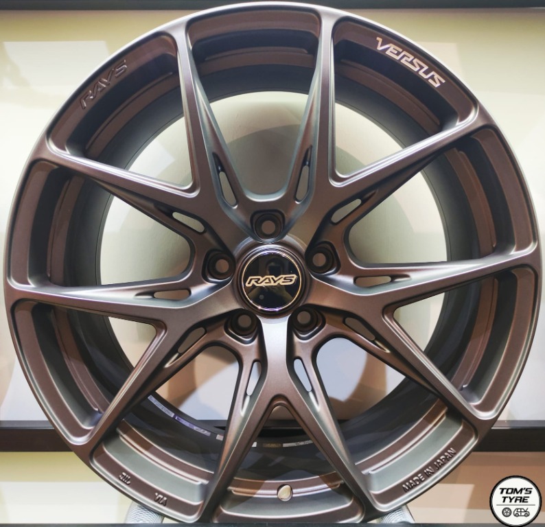 19'' RAYS VERSUS VV21S (ORIGINAL RIM), Car Accessories, Tyres & Rims on ...
