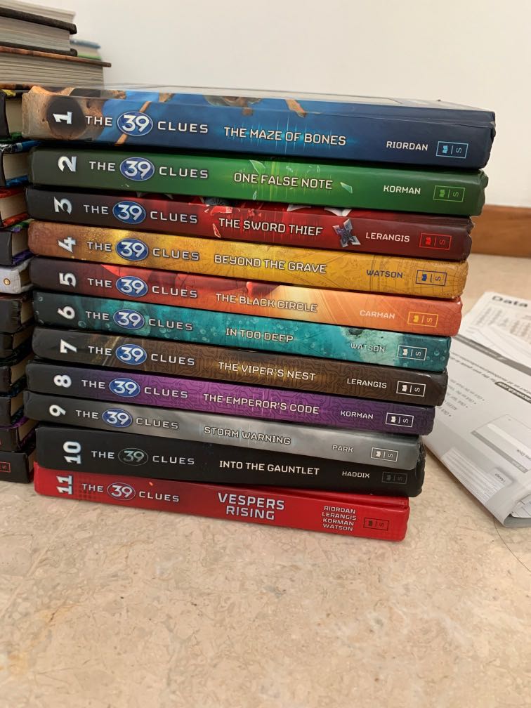 39 Clues Book 1-11, Hobbies & Toys, Books & Magazines, Fiction & Non ...