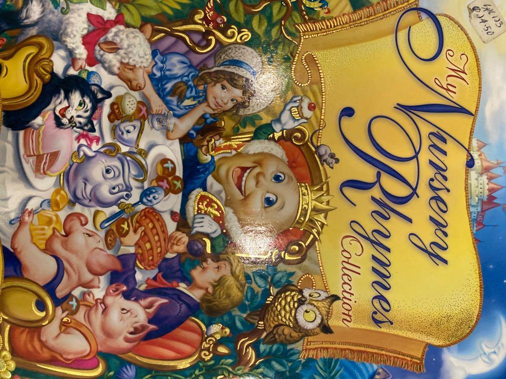 4 Fairy Tale & Nursery Rhyme collection books set, Hobbies & Toys ...