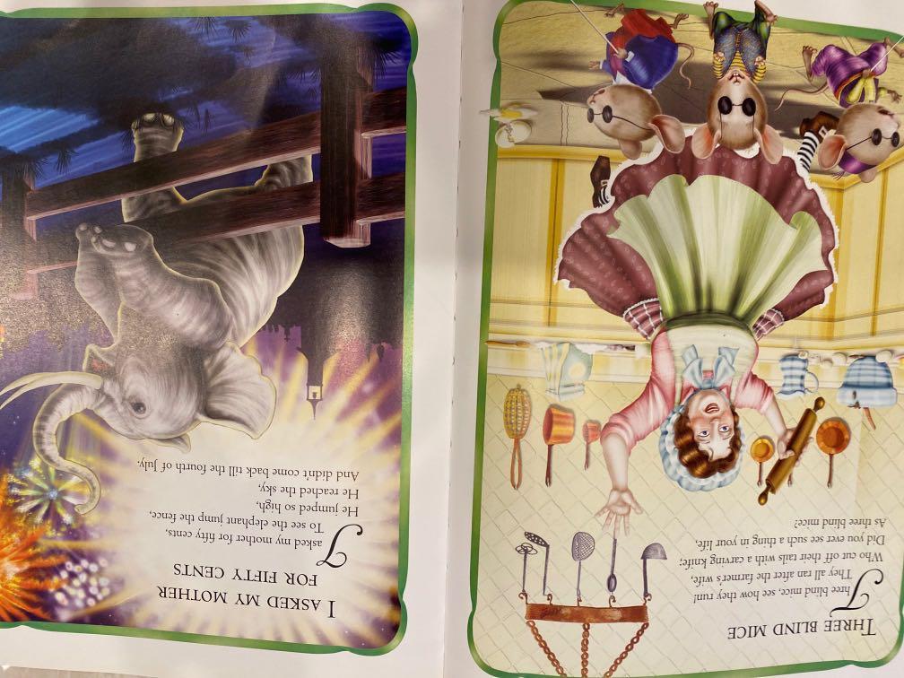 4 Fairy Tale & Nursery Rhyme collection books set, Hobbies & Toys ...