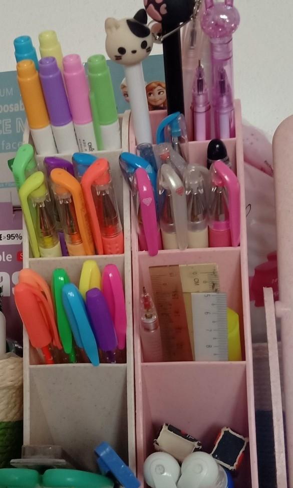4 kotak Rak pencil combo, Furniture & Home Living, Home Decor, Curtains ...