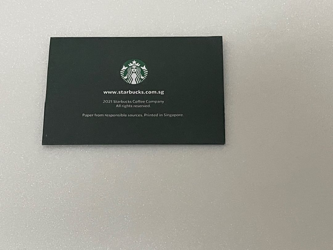 $50 Starbucks value Card, Tickets & Vouchers, Store Credits on Carousell