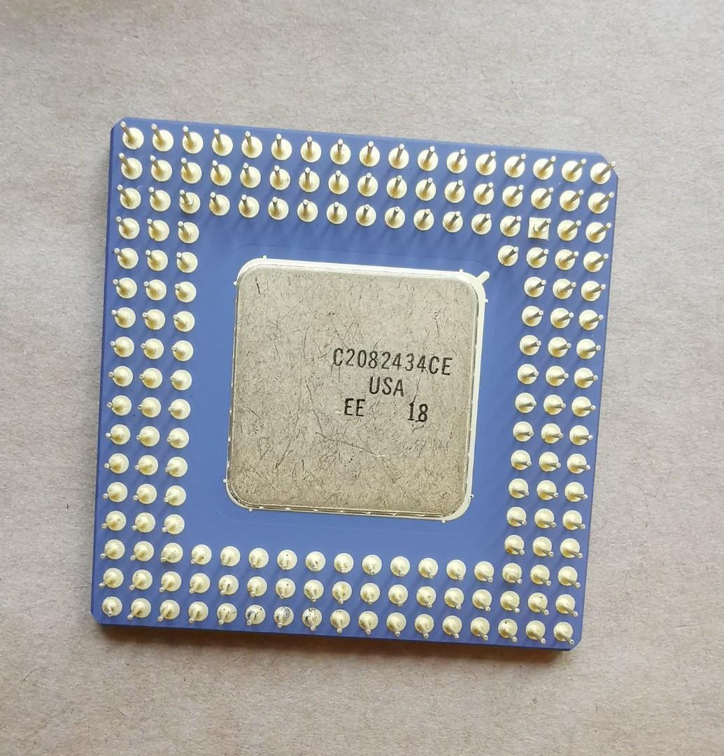 懷舊物品: 全新Intel 486 Overdrive 20Mhz cpu, 電腦＆科技, 桌上電腦 - Carousell