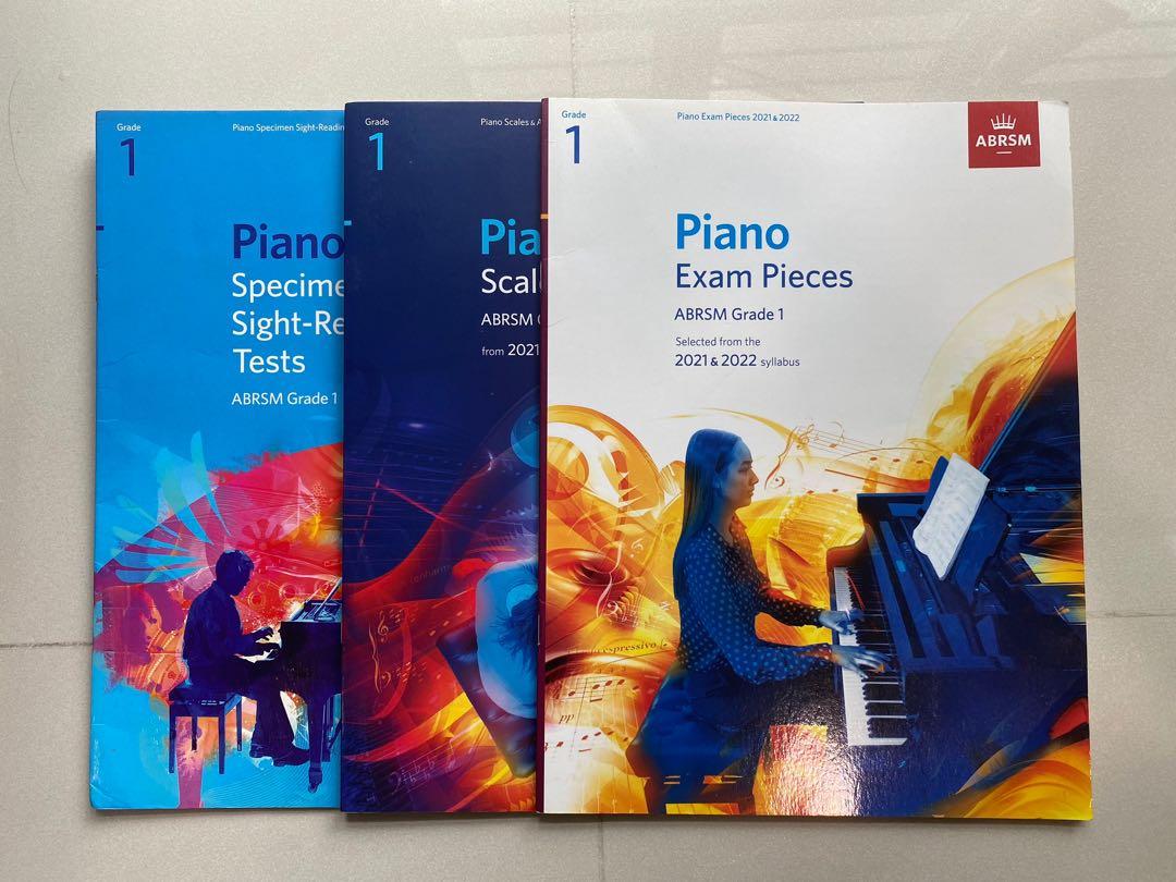 ABRSM Piano Grade 1 book 2021/2022, Hobbies & Toys, Books & Magazines ...