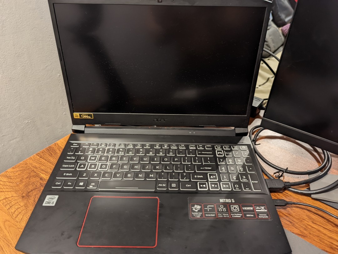 Acer Nitro 5 RTX 3060 i5 16GB Ram 256GB SSD 1TB HDD Laptop RTX3060 ...