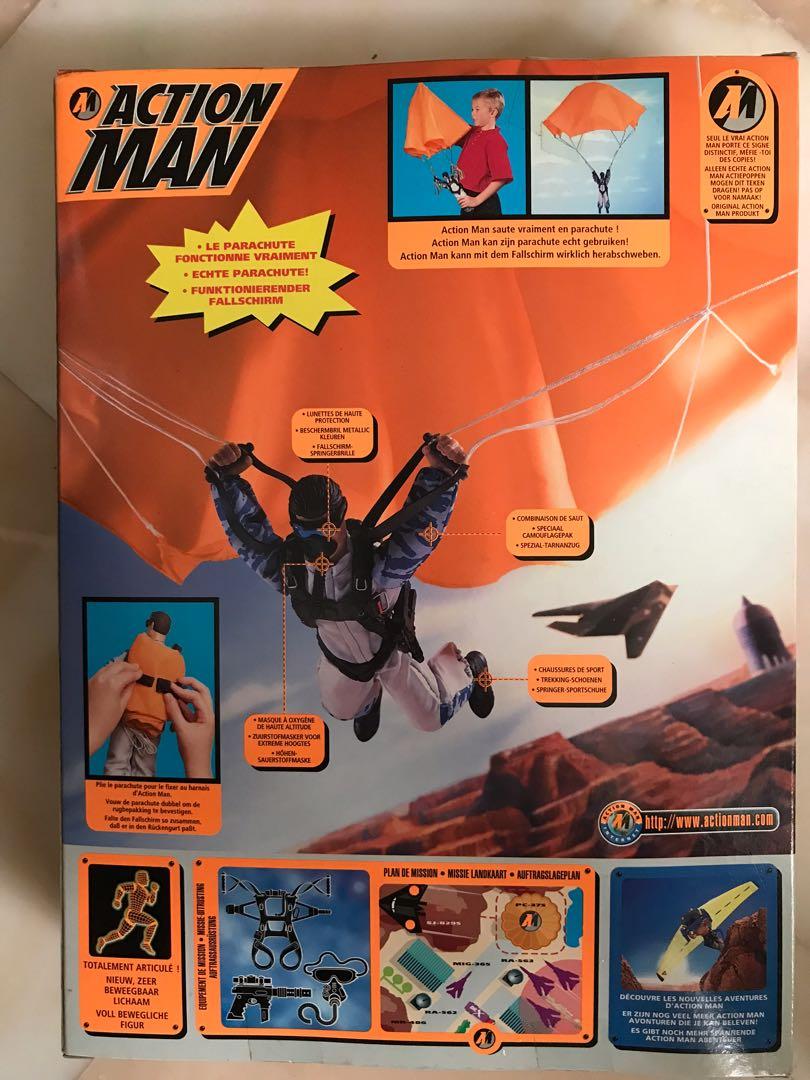 Action Man Sky Diver (Air Force), Hobbies & Toys, Toys & Games on Carousell