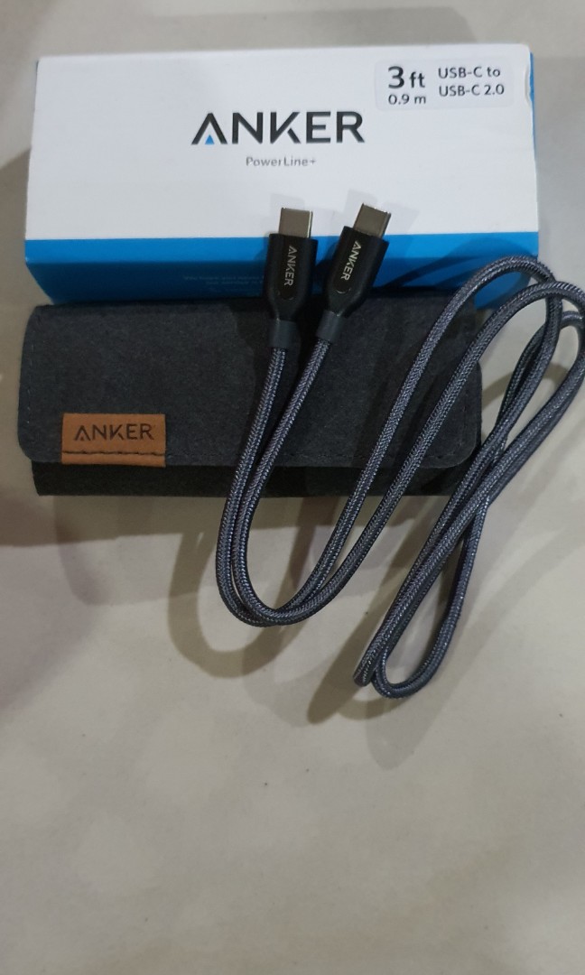 Anker PowerPoint + USB C to USB C 3ft, Computers & Tech, Parts ...