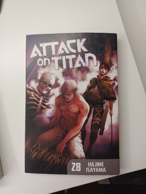 AOT VOL 28, Hobbies & Toys, Books & Magazines, Comics & Manga on Carousell