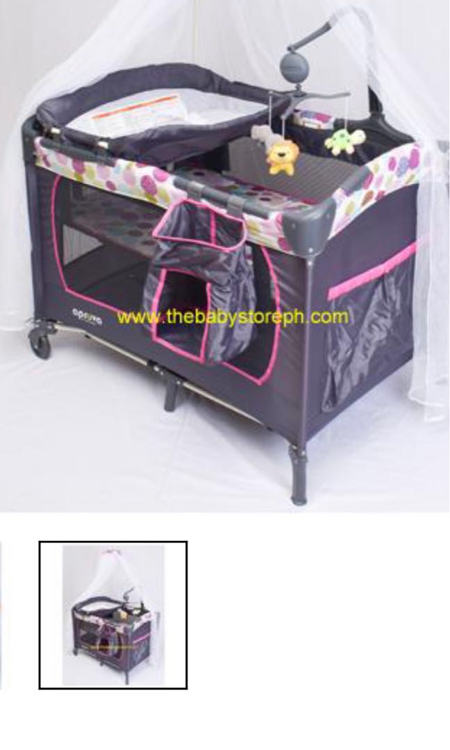Apruva 677NE Princess Type Playpen Crib cot, Babies & Kids, Baby ...