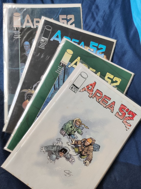 Area 52 (2001) #1-4, Hobbies & Toys, Books & Magazines, Comics & Manga ...