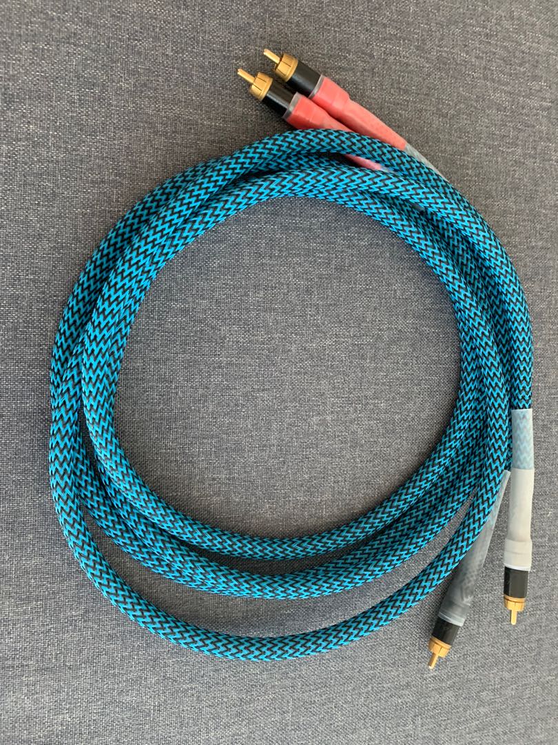 ASI Liveline RCA cables 1m - upgraded!, Audio, Other Audio Equipment on ...