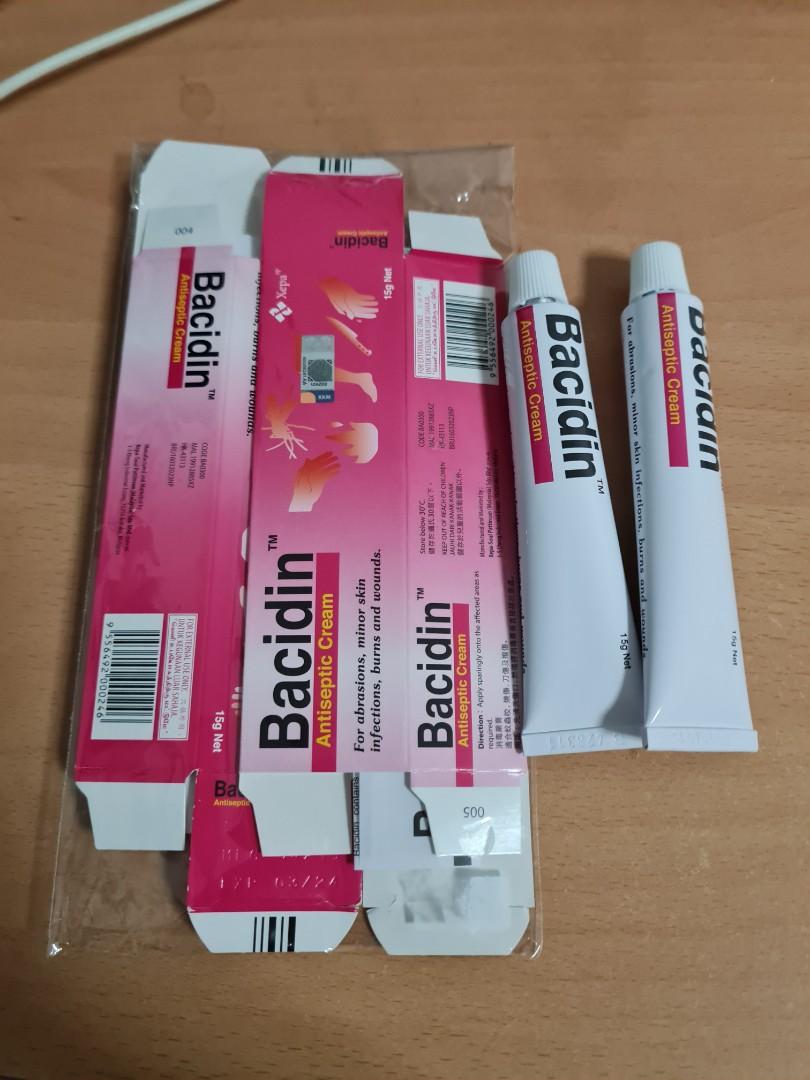 Bacidin Antiseptic Cream Xepa, Beauty & Personal Care, Bath & Body ...