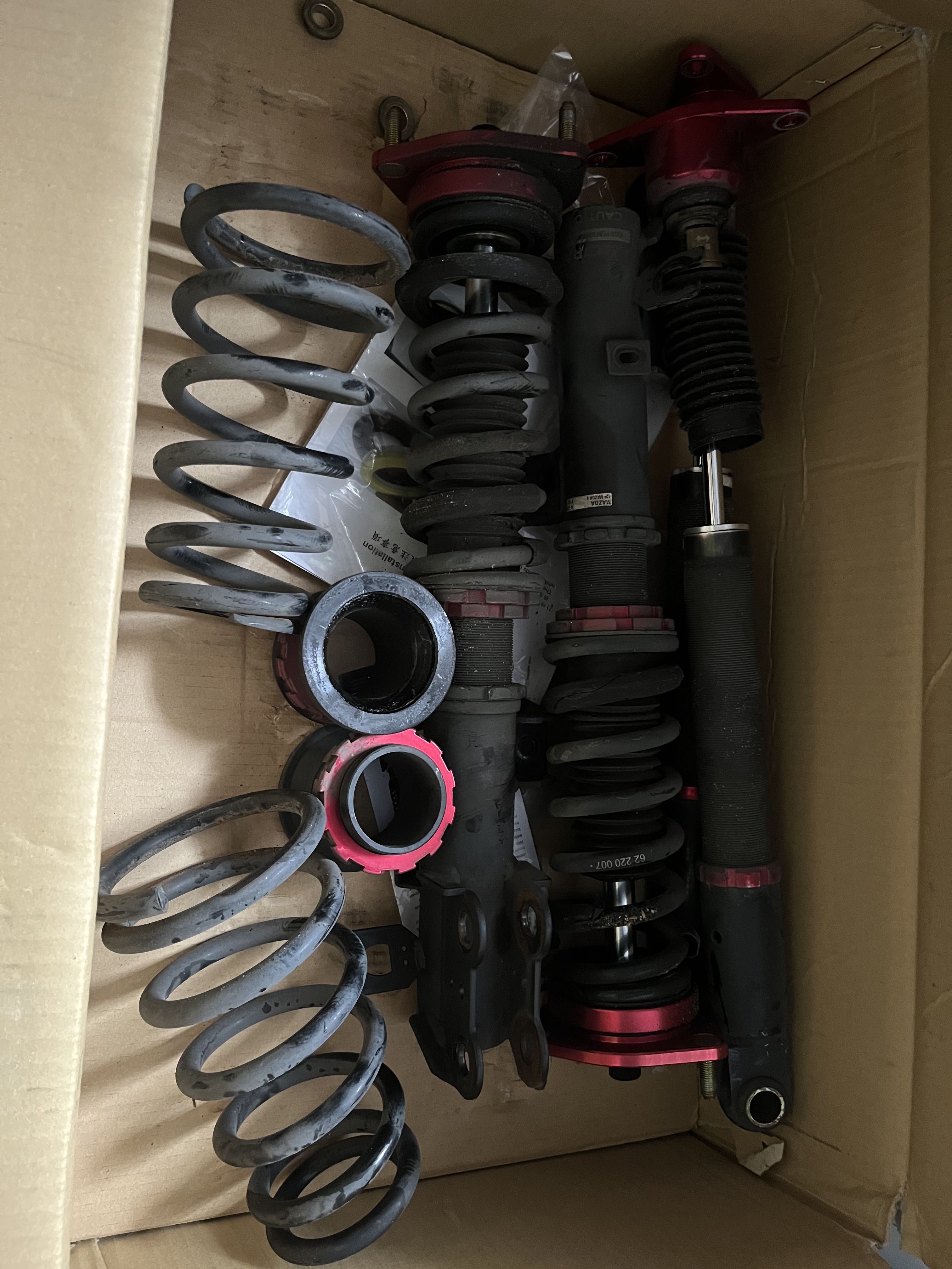 BC V1 coilovers, Car Accessories, Accessories on Carousell