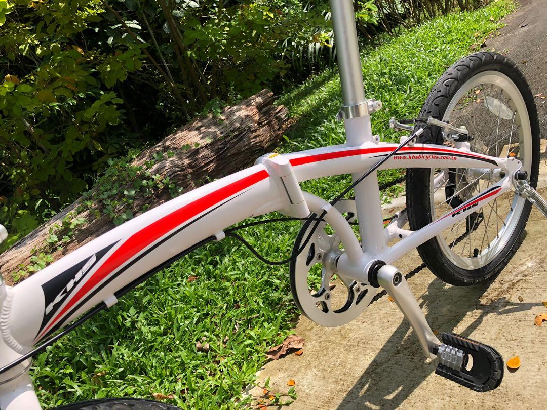 Beautiful Mint KHS F20A-H7 Renowned Taiwan bike manufacturer Foldable ...