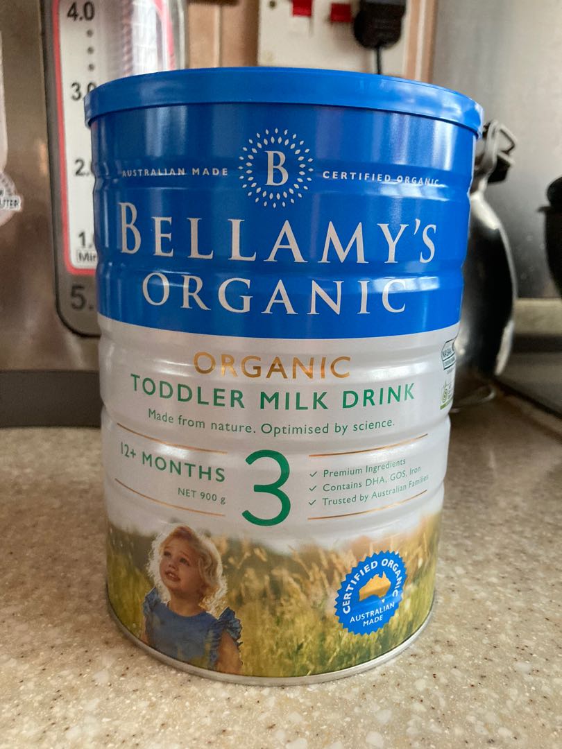 Bellamy organic milk powder 900g Step 3, Babies & Kids, Nursing ...