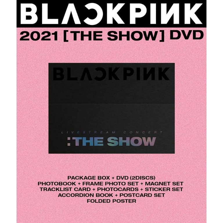 BLACKPINK - 2021 [THE SHOW] DVD, Hobbies & Toys, Memorabilia ...