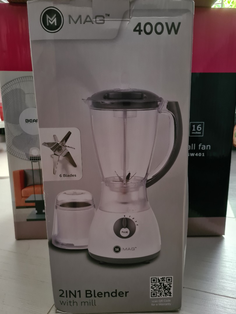 BN MAG 2 In 1 Blender (With Mill), TV & Home Appliances, Kitchen ...