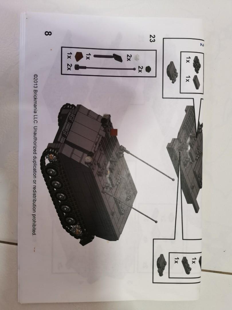 Brickmania Lego M113 Apc Custom, Hobbies & Toys, Toys & Games on Carousell