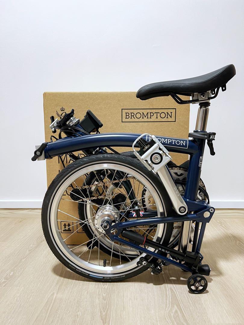 Brompton Tempest Blue M6L / M6E, Sports Equipment, Bicycles & Parts ...
