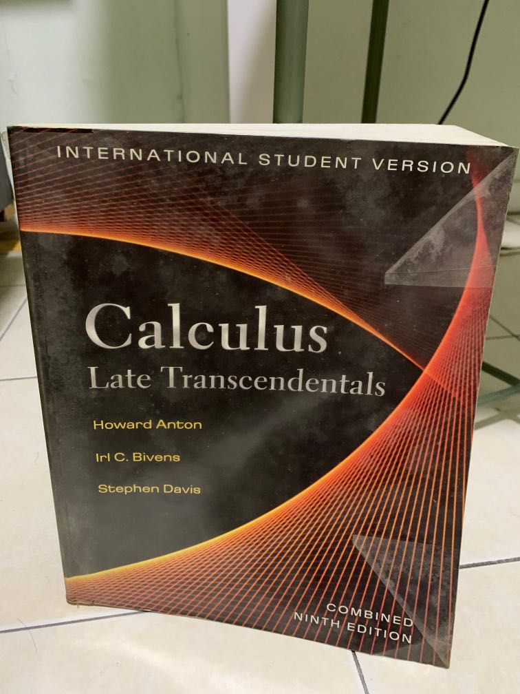 Calculus Late Transcendentals Combined 9th Ed, Hobbies & Toys, Books ...