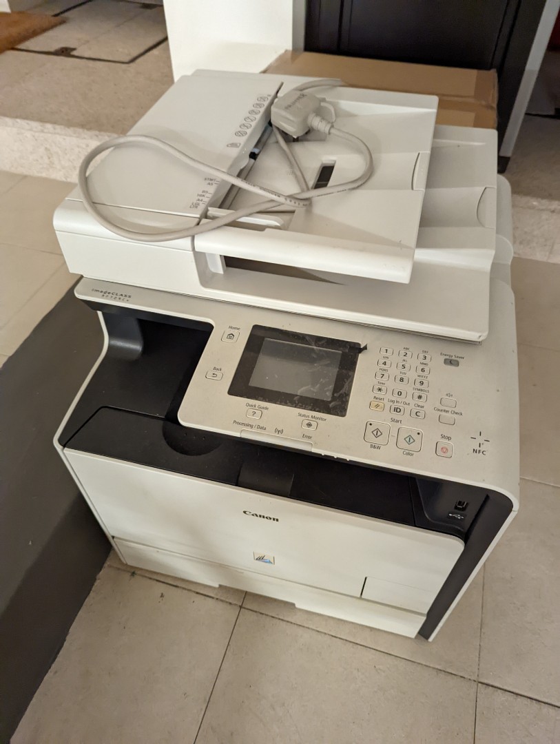 Canon colour laser printer imageclass MF729cx, Computers & Tech ...