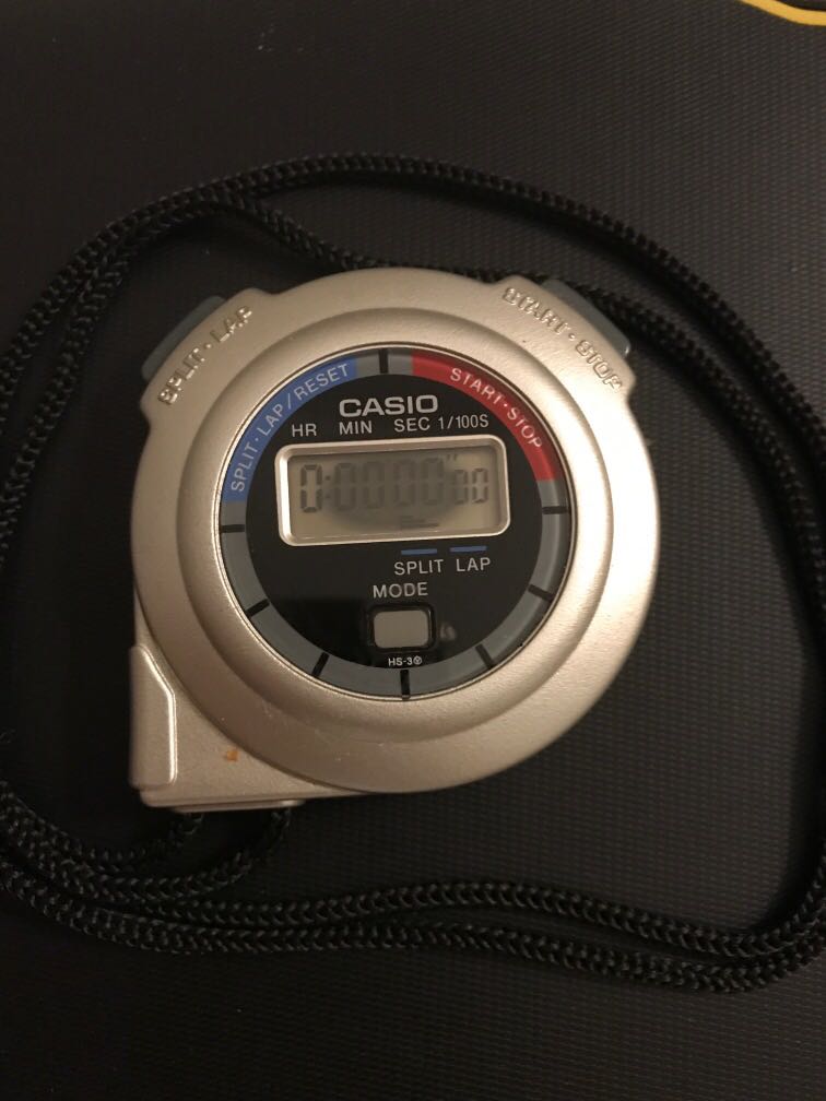 Casio Stopwatch, Training Clock, Mini Tripod, Men's Fashion, Watches ...