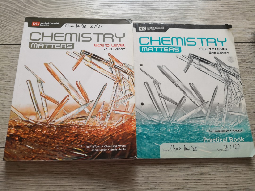 Chemistry Matters GCE 'O' Level 2nd Edition, Hobbies & Toys, Books & Magazines, Textbooks on ...