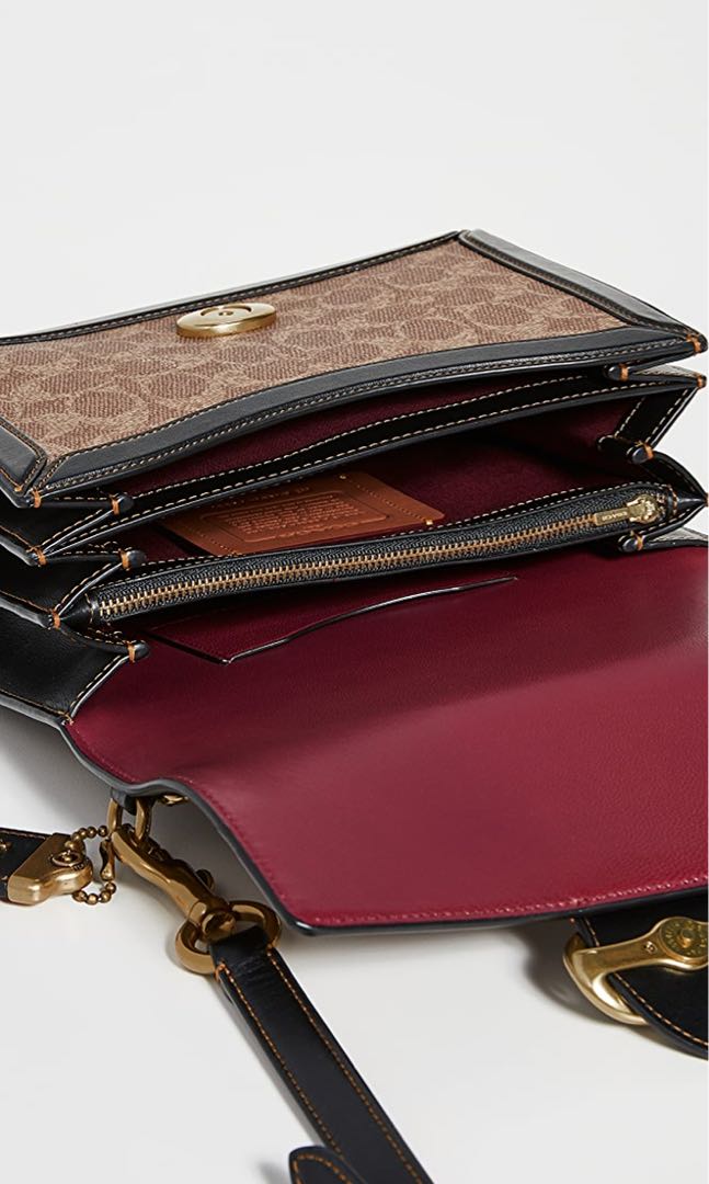 Coach Signature Riley Top Handle 22 Bag, Women's Fashion, Bags ...