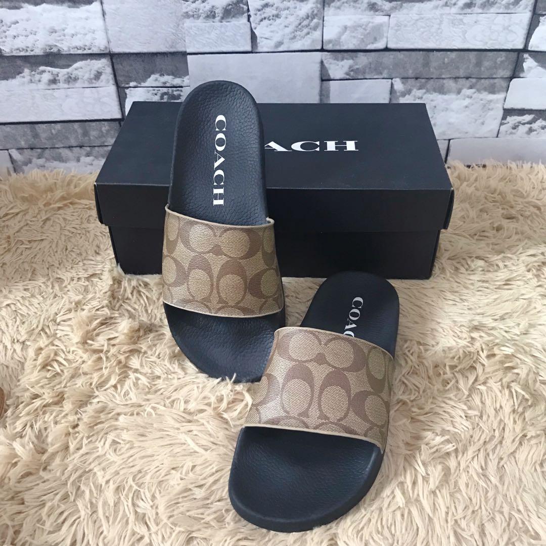 Coach Slides, Women's Fashion, Footwear, Slippers and slides on Carousell