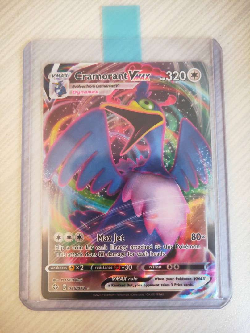 Cramorant vmax (shining fates pokemon card), Hobbies & Toys, Toys ...