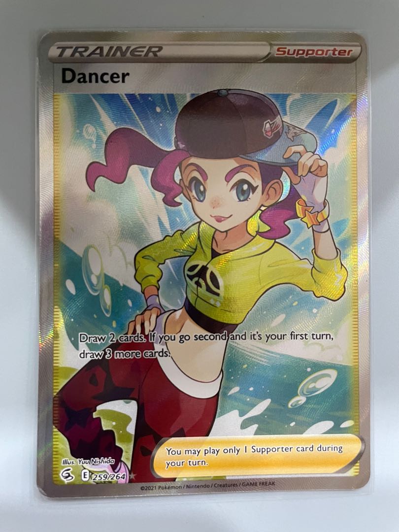 Dancer Full Art Pokemon Fusion Strike - Pokémon TCG, Hobbies & Toys ...