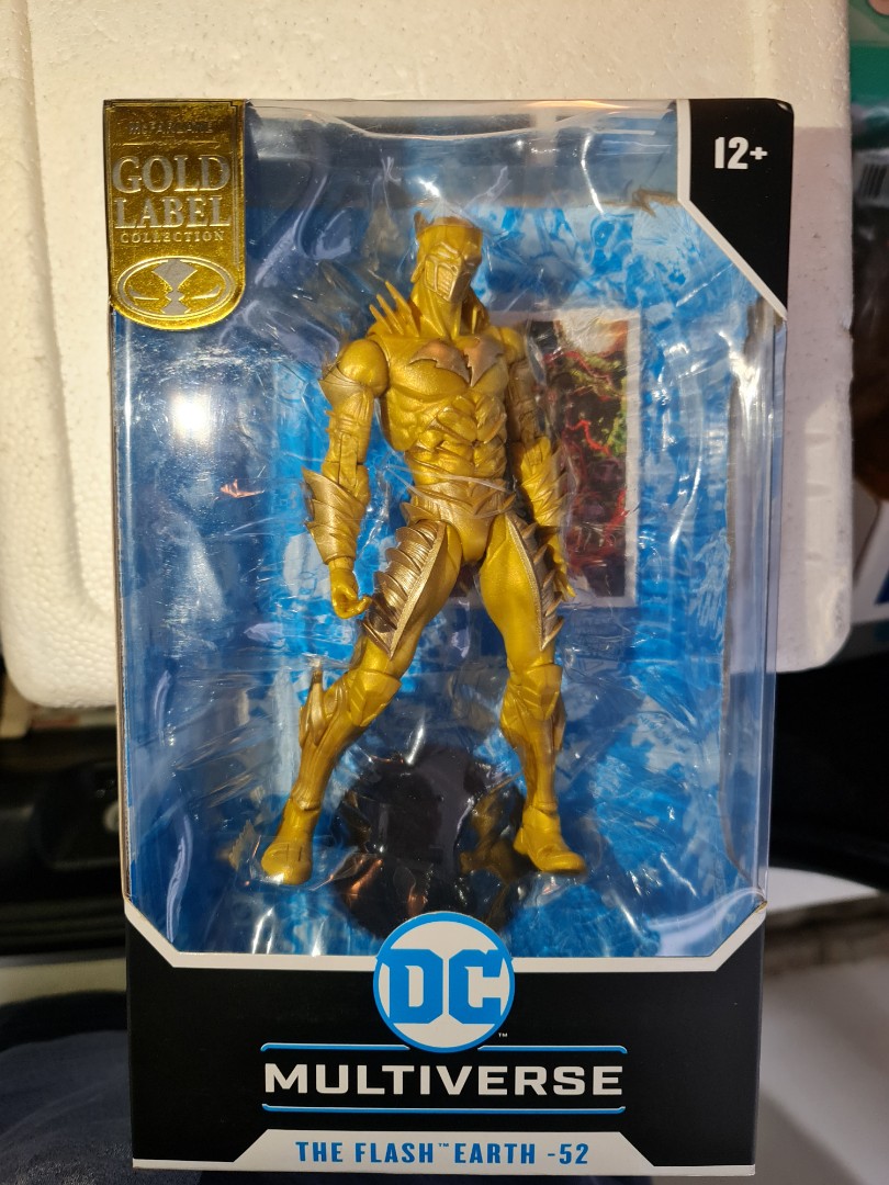 DC Multiverse The Flash Earth 52 Gold Label Collection, Hobbies & Toys ...