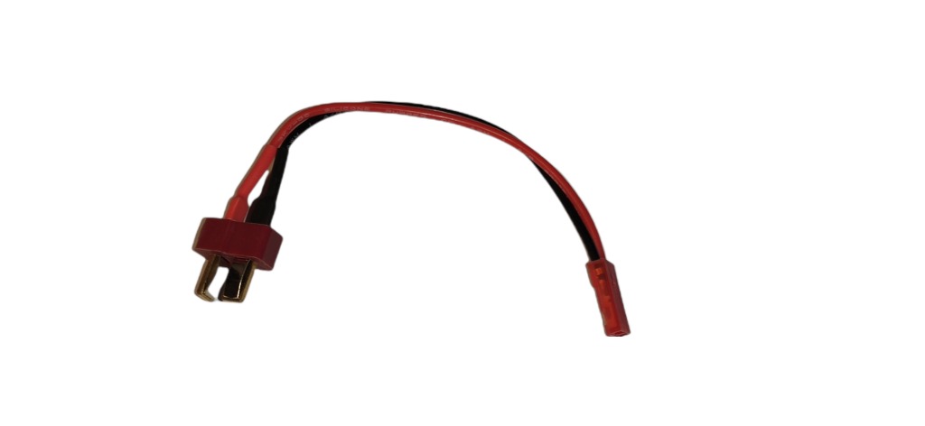 Deans T Plug Male with JST Female Voltage Telemetry Plug 10cm, Hobbies ...