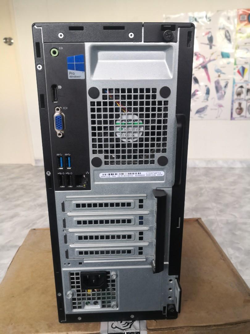 Dell Optiplex 3040 MT PC Intel Core i5 6th gen/16GB RAM/128GB SSD/DVDRW ...