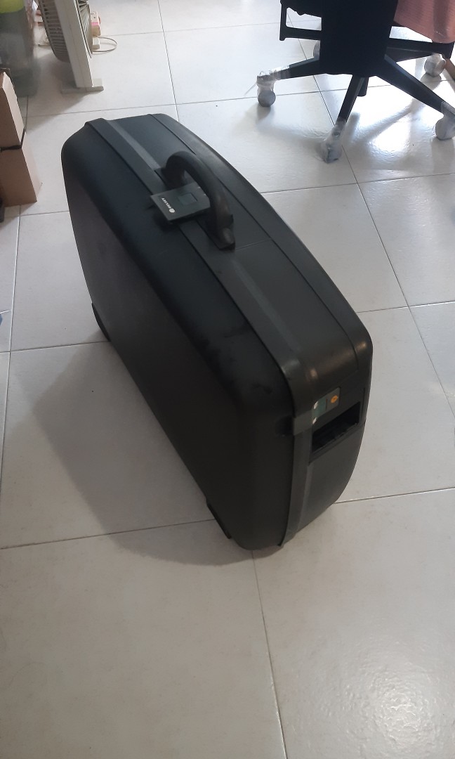 Delsey hard cover big bag, Hobbies & Toys, Travel, Luggage on Carousell