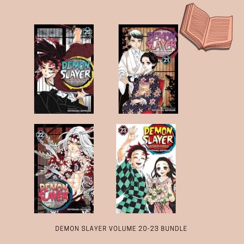 Demon Slayer Manga Volume 20, 21, 22, and 23 BUNDLE, Hobbies & Toys ...