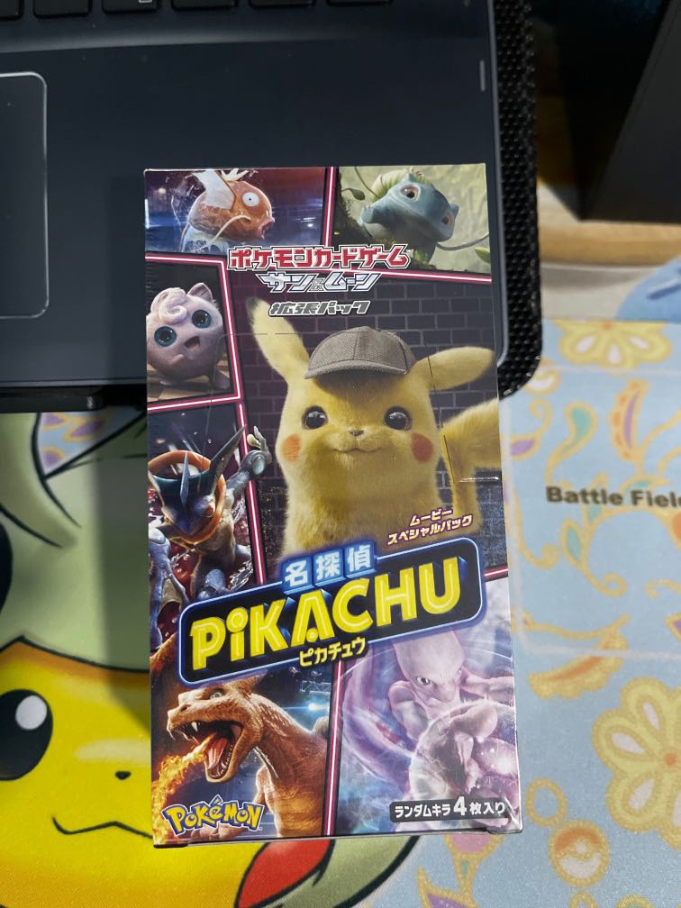 Detective Pikachu booster box Japanese Pokemon, Hobbies & Toys, Toys ...