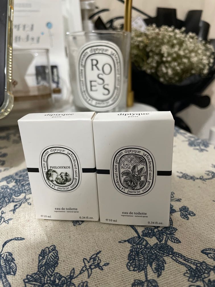 Diptyque mini perfume, Beauty & Personal Care, Fragrance & Deodorants ...