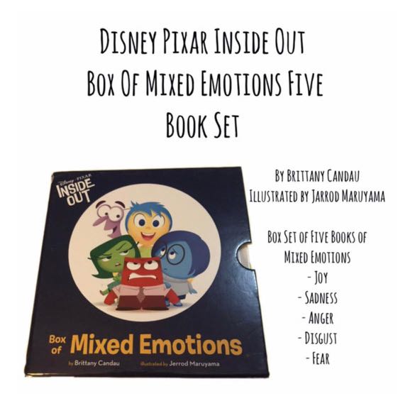 Disney Pixel Inside Out: Emotions storybooks (5 books hard cover) brand ...