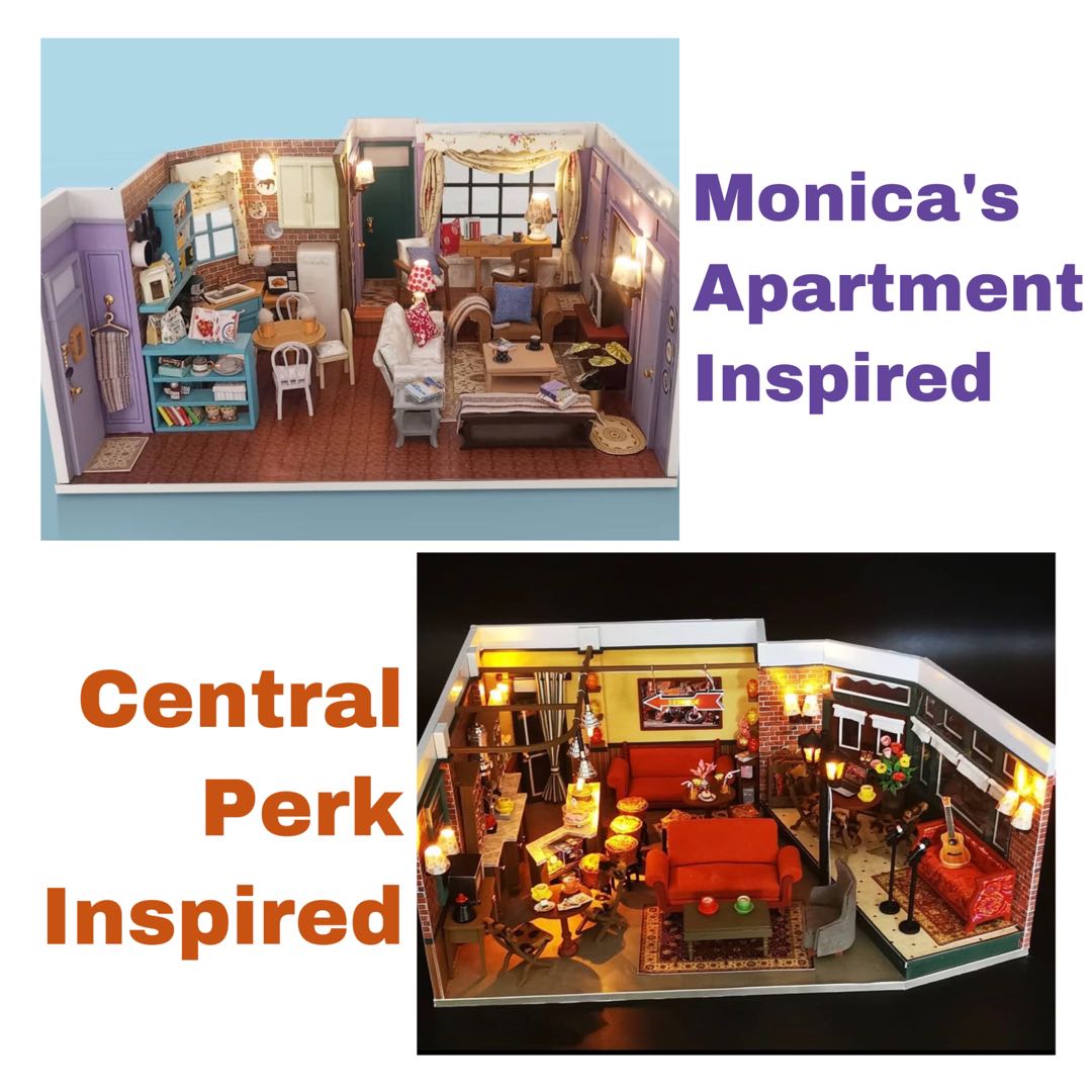 DIY Miniature FRIENDS TV Show Set, Hobbies & Toys, Memorabilia ...