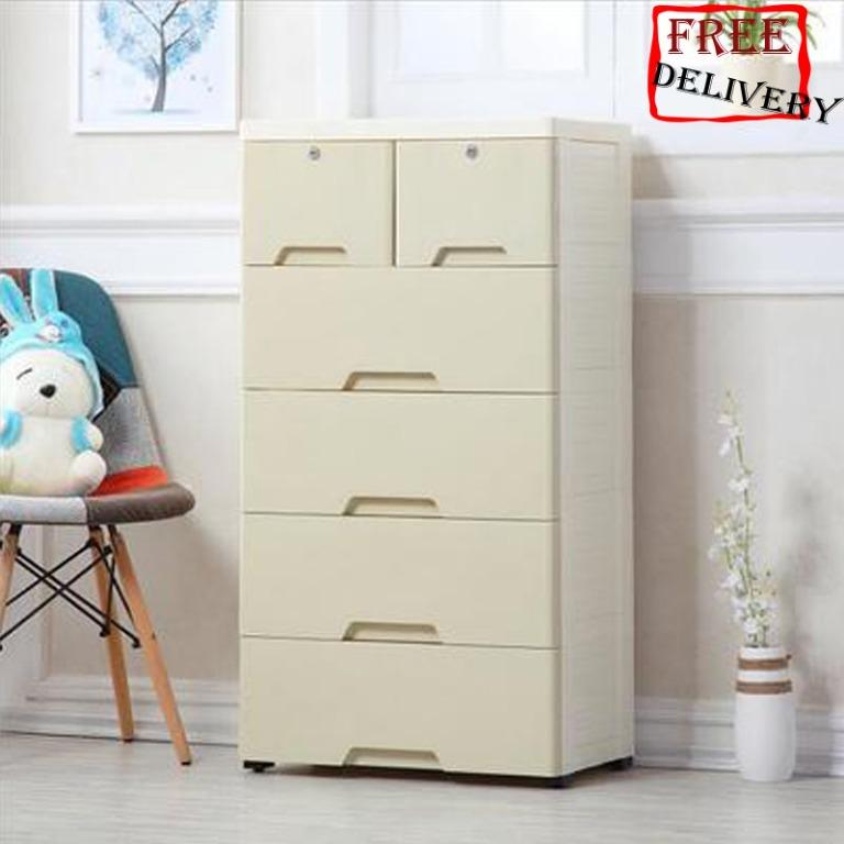 Drawer Plastic PVC Drawer Storage Drawers, Furniture & Home Living ...