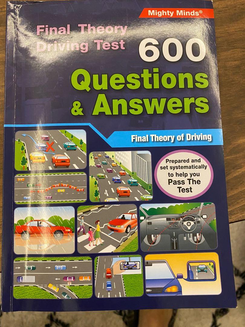 Final Theory Driving Test Questions & Answers, Hobbies & Toys, Books ...