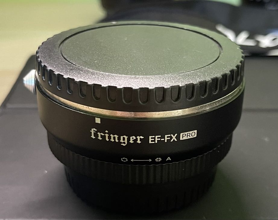 Fringer EF-FX Pro adapter, Canon lens on Fujifilm camera, Photography ...