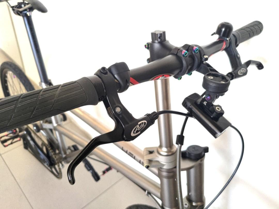 Full Titanium Helix (Tri-fold design like Brompton), Sports Equipment ...